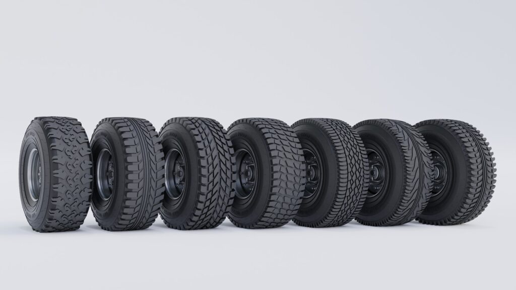 Tire Collection (346659) 3D model - Download 3D model Tire Collection ...