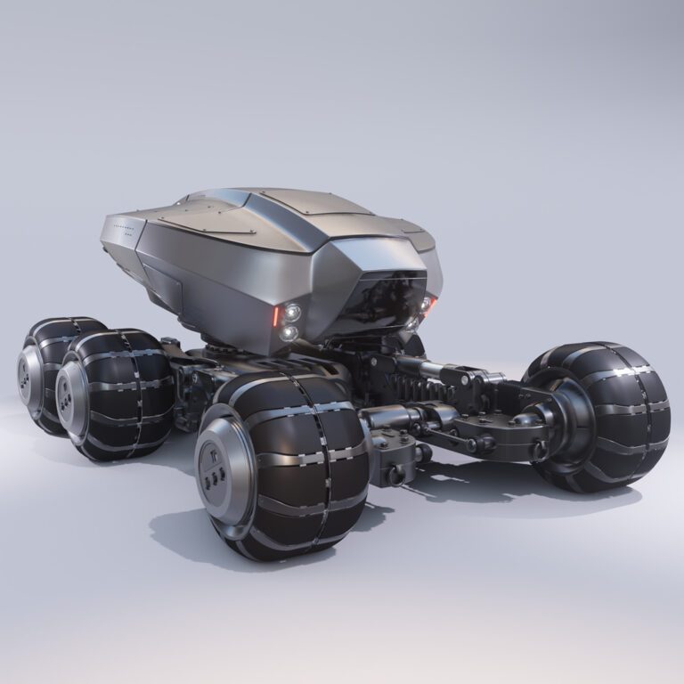 Planetary Rover (346672) 3D model - Download 3D model Planetary Rover ...