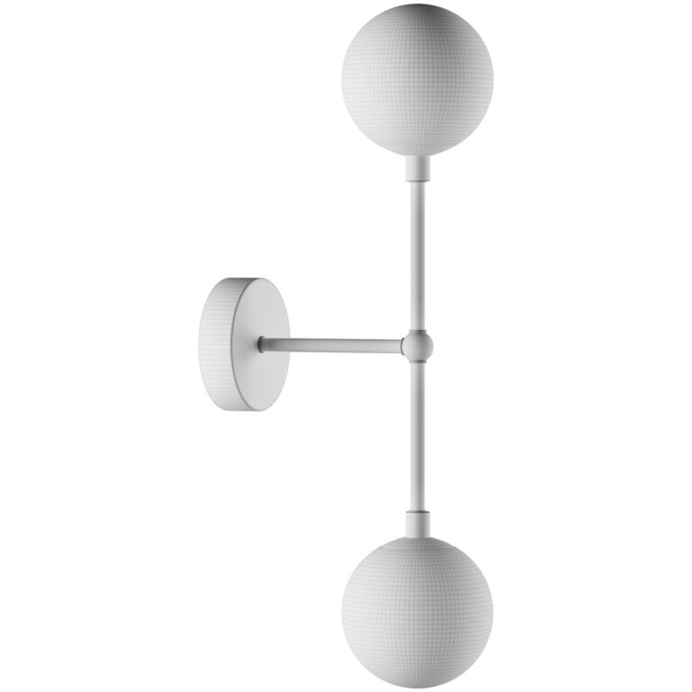 Beth glass sconce (346736) 3D model - Download 3D model Beth glass ...