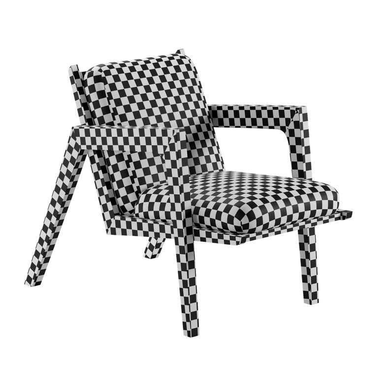 Lounge Armchair Chair Mid-Century Modern Loft (347149) 3D model ...