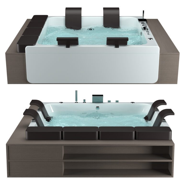 BluBleu Hi-design Thais-Art Hydromassage bath (347241) 3D model ...