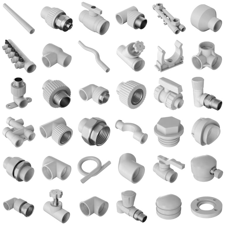 Plastic fittings Big n1 (347333) 3D model - Download 3D model Plastic ...