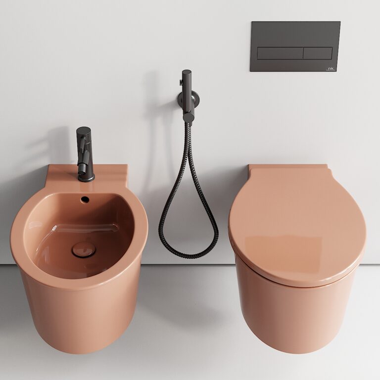 Ceramica Cielo I Catini Wall-Hung WC and bidet (347735) 3D model ...