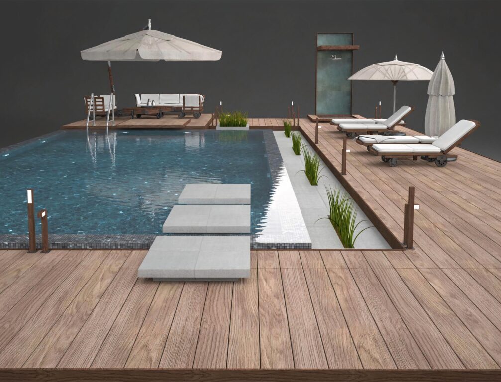 Swimming Pool Equipment Low (347807) 3D model - Download 3D model ...