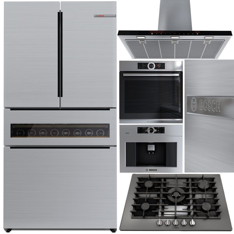 BOSCH Kitchen appliance collection 5 (347919) 3D model - Download 3D ...