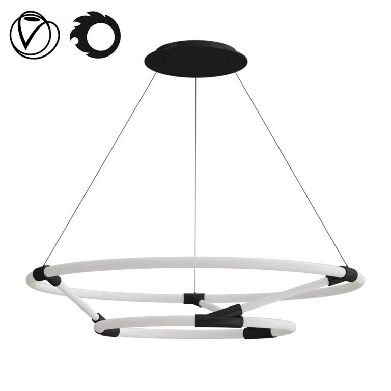Chicago Loop LED chandelier (348147) 3D model - Download 3D model ...