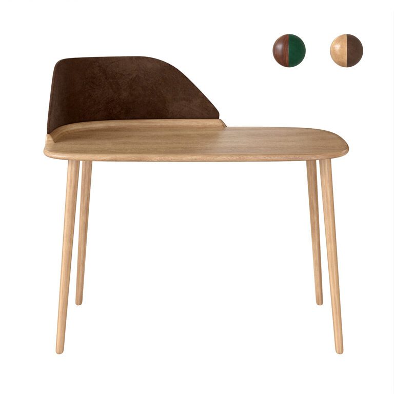 Desk Dutchbone Finn (348178) 3D model - Download 3D model Desk ...