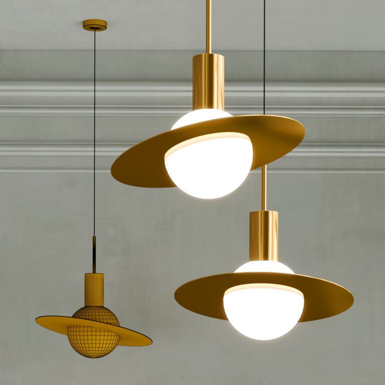 Creative pendant light 5 (348199) 3D model - Download 3D model Creative ...