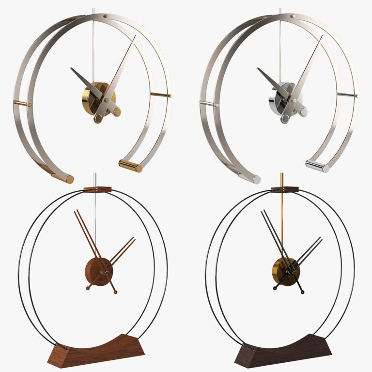 Nomon table clocks (Aire and Omega) (348296) 3D model - Download 3D ...