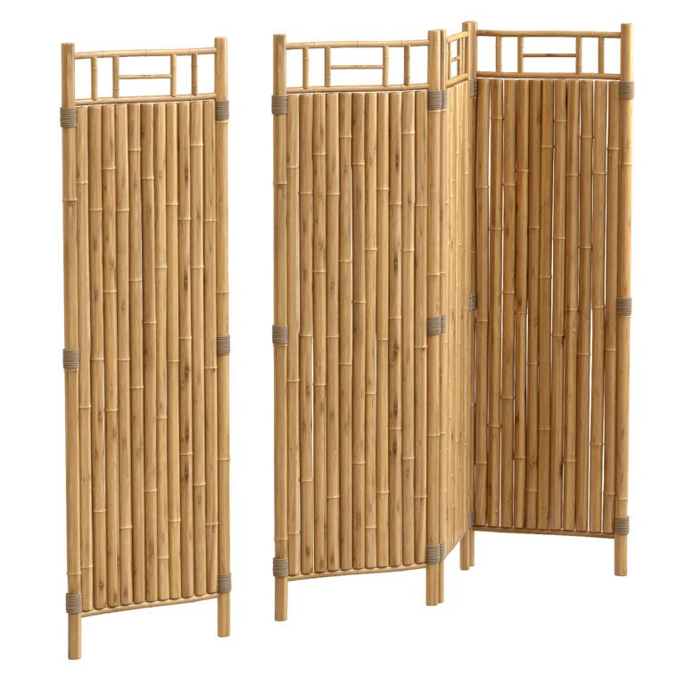 Decorative Partition Wild Bamboo (348535) 3D model - Download 3D model ...