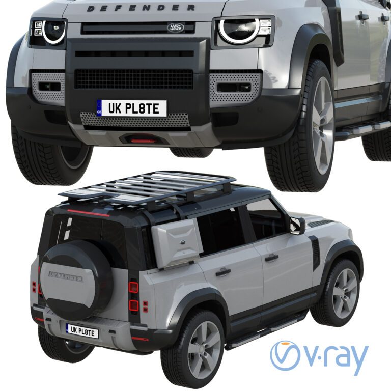 Land Rover Defender EXPLORER PACK car (348554) 3D model - Download 3D ...