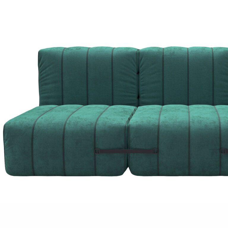 CURT 3-seat modular sofa without legs (349248) 3D model - Download 3D ...