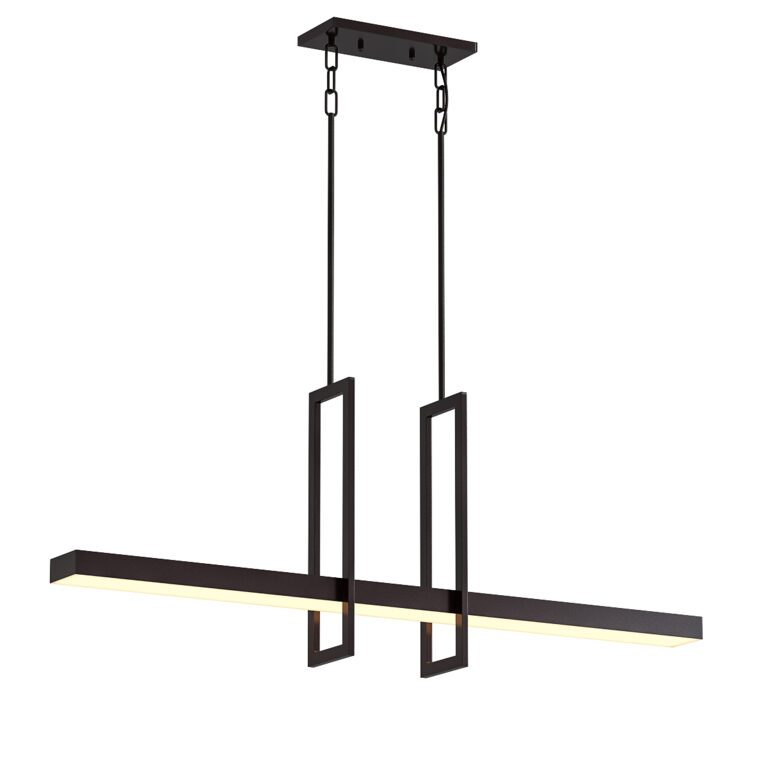 Chandelier Modern Balance Beam Led (349272) 3D model - Download 3D ...