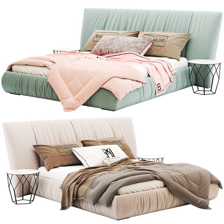 PA MODERN bed 08 (349431) 3D model - Download 3D model PA MODERN bed 08 ...