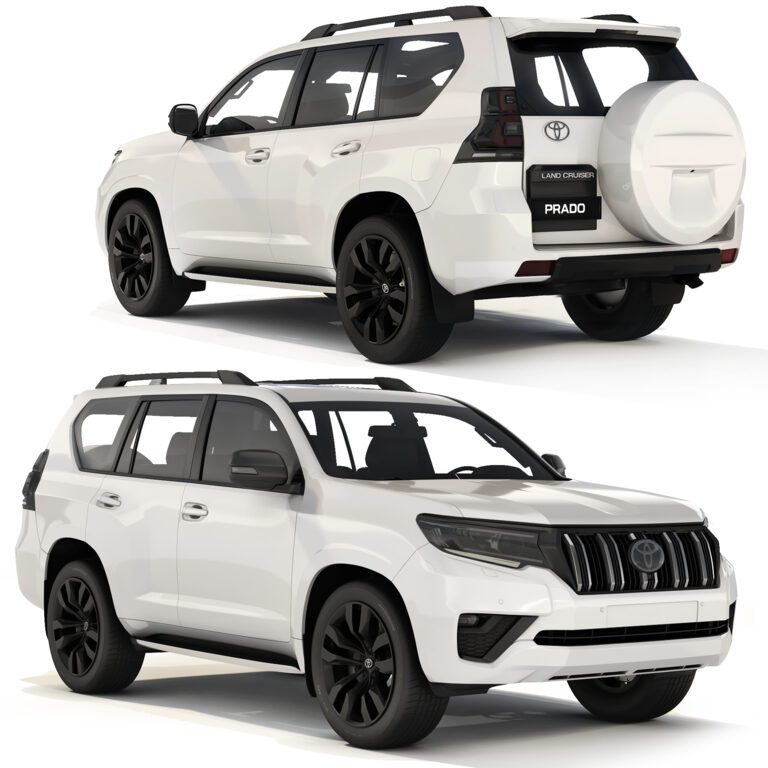 Toyota Land Cruiser Prado VXL 2021 (349529) 3D model - Download 3D ...