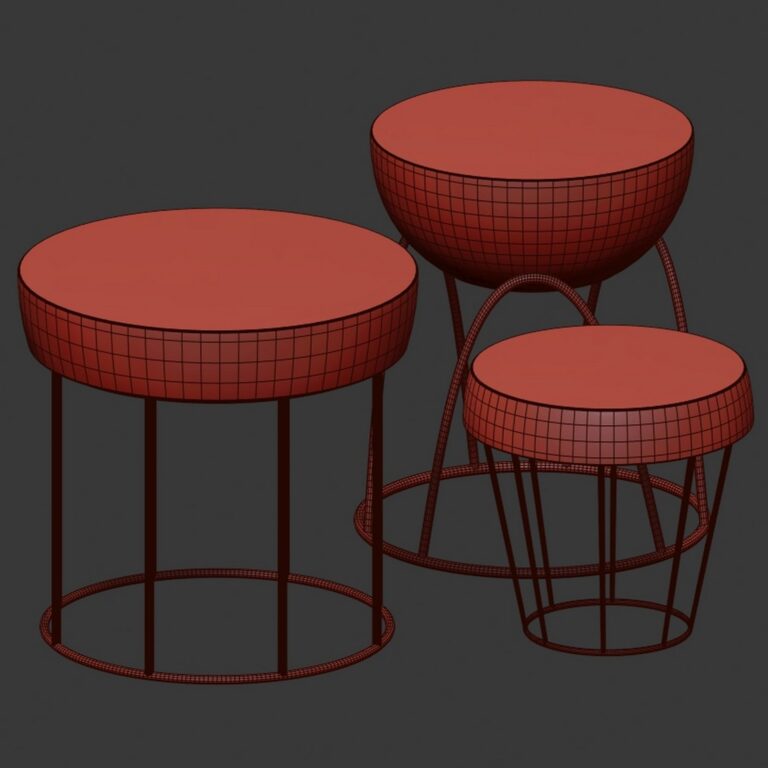 Slab tables (349616) 3D model - Download 3D model Slab tables (349616 ...