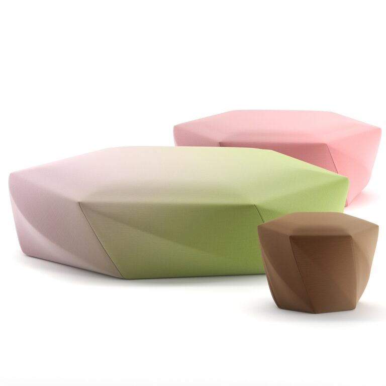 BROOK by Moroso Pouf Set (349719) 3D model - Download 3D model BROOK by ...
