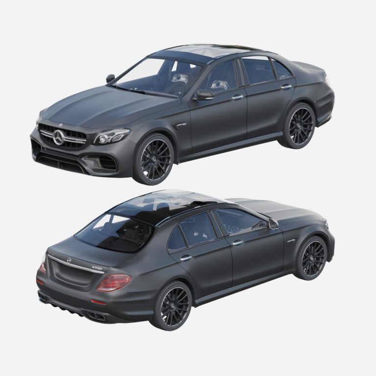 Mercedes-Benz E63 AMG 2017 (350581) 3D model - Download 3D model ...