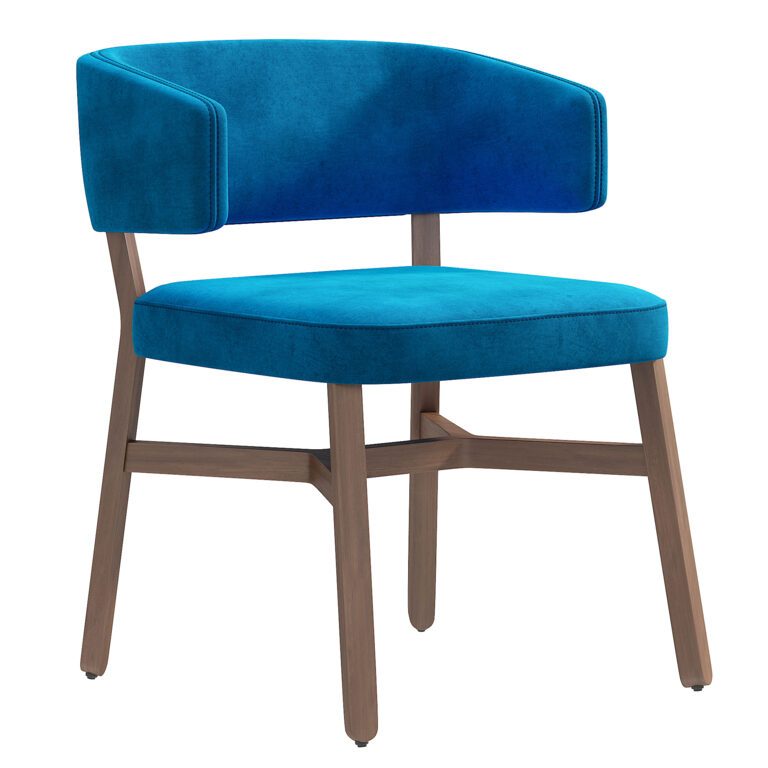 BILLIANI CROISSANT EETKAMERSTOEL Chair (351024) 3D model - Download 3D ...