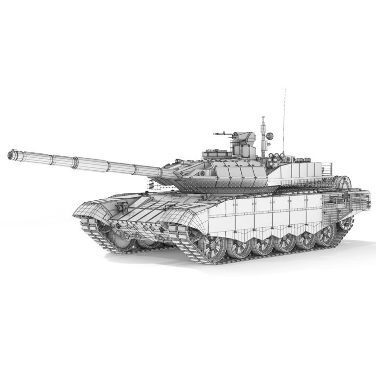 Tank T-90M 2020 (351115) 3D model - Download 3D model Tank T-90M 2020 ...