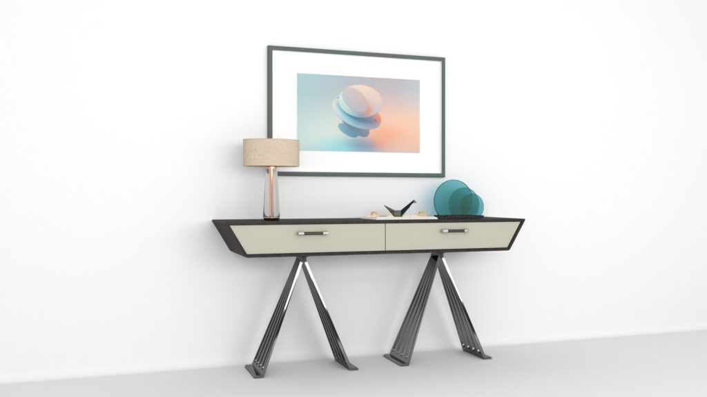 Modern Designed Console Table (351391) 3D model - Download 3D model ...