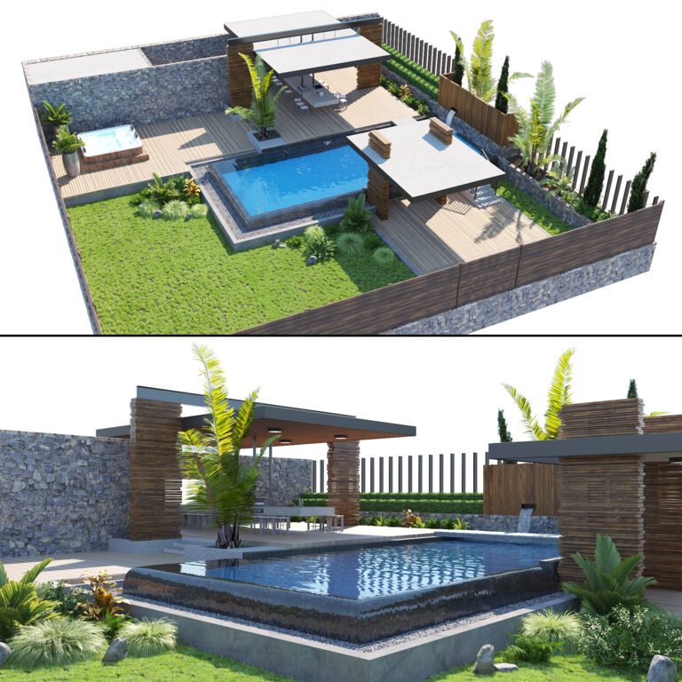 Exterior stairs 3D models - Download 3D models | 3d-baza.com