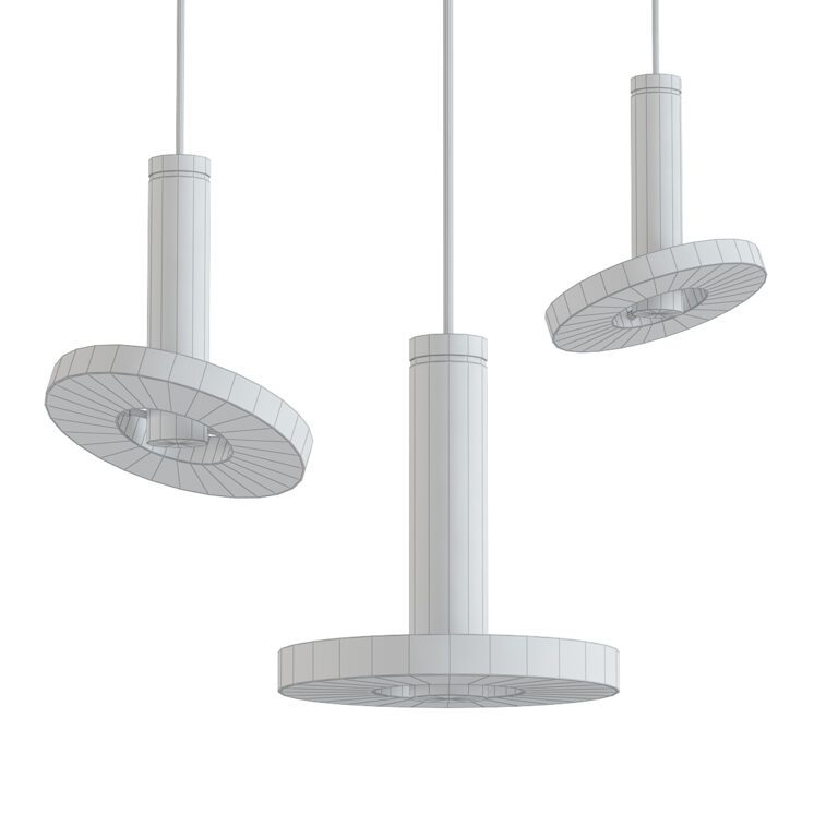 Beads LED hanging lamp (351699) 3D model - Download 3D model Beads LED ...