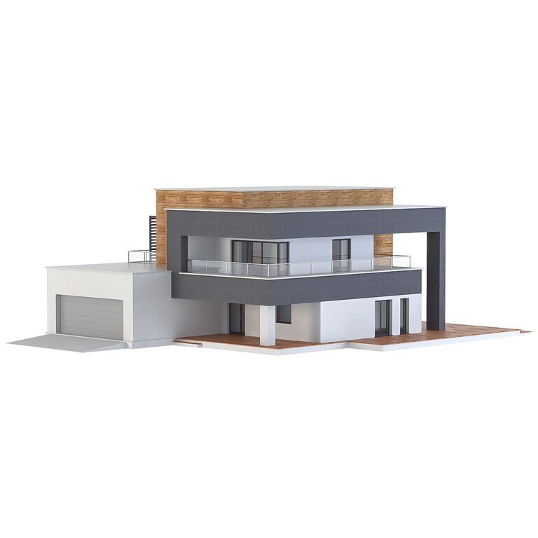 3d Model Modern Home