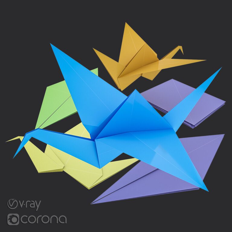 Origami (35357) 3D model - Download 3D model Origami (35357) | 35357 ...