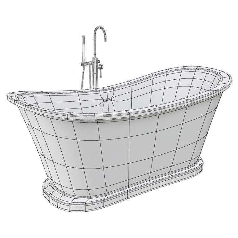 Trafalgar bath (353635) 3D model - Download 3D model Trafalgar bath ...