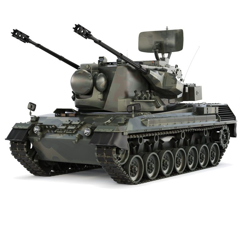 Missile system FlakPz 2 Gepard 1A2 2006 (353735) 3D model - Download 3D ...