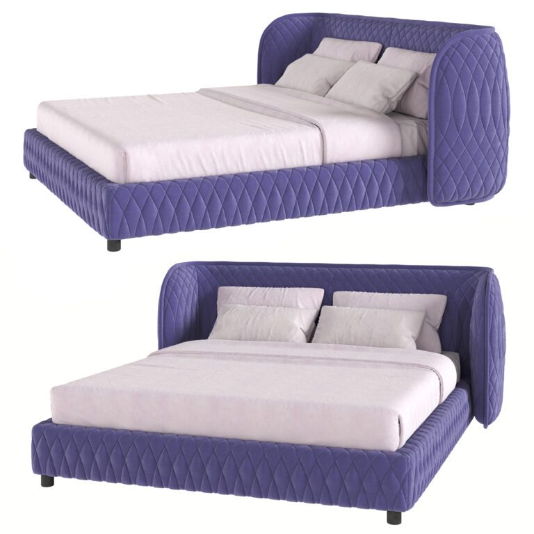 Bed Redondo by Moroso (353780) 3D model - Download 3D model Bed Redondo ...