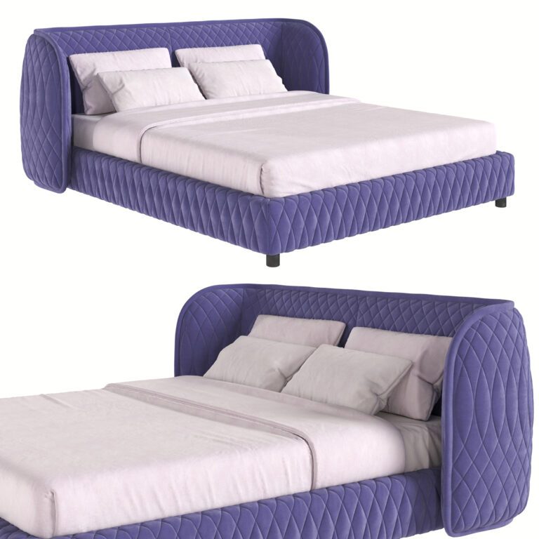 Bed Redondo by Moroso (353780) 3D model - Download 3D model Bed Redondo ...
