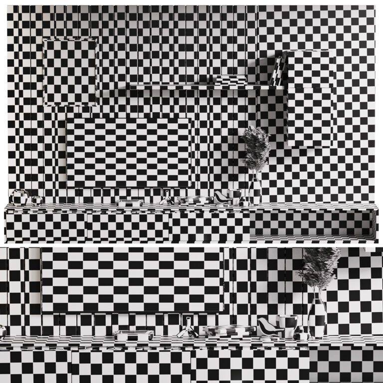 TW Wall set 1 (353813) 3D model - Download 3D model TW Wall set 1 ...