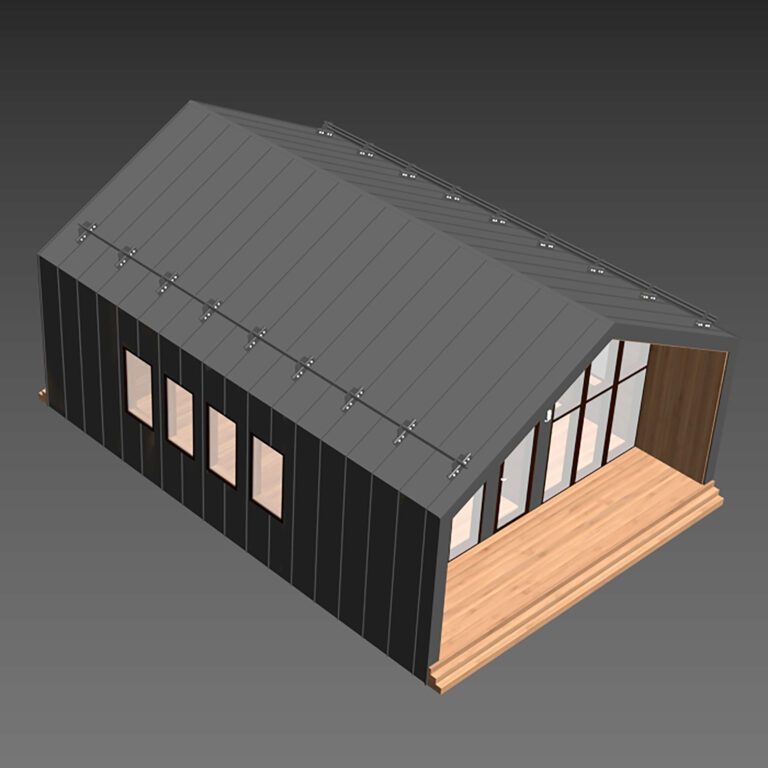 Barn house n2 (353887) 3D model - Download 3D model Barn house n2 ...