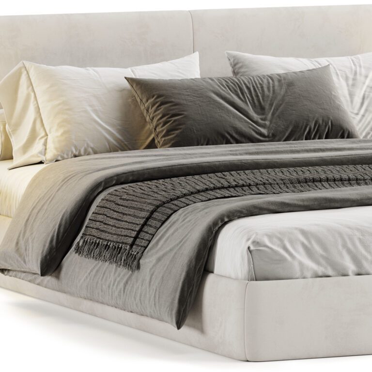 Nuvo Bed by Mononova (353931) 3D model - Download 3D model Nuvo Bed by ...