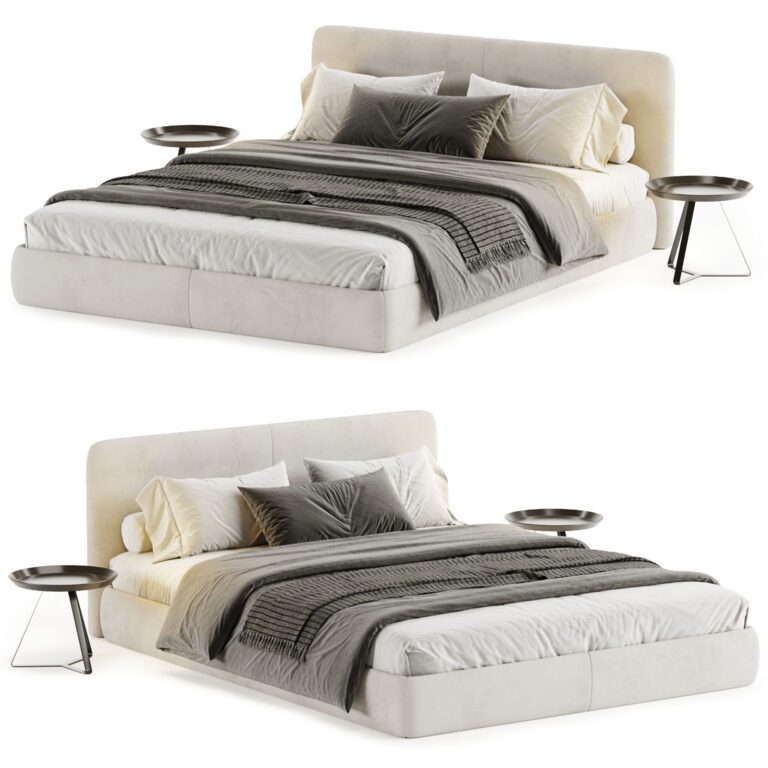 Nuvo Bed by Mononova (353931) 3D model - Download 3D model Nuvo Bed by ...