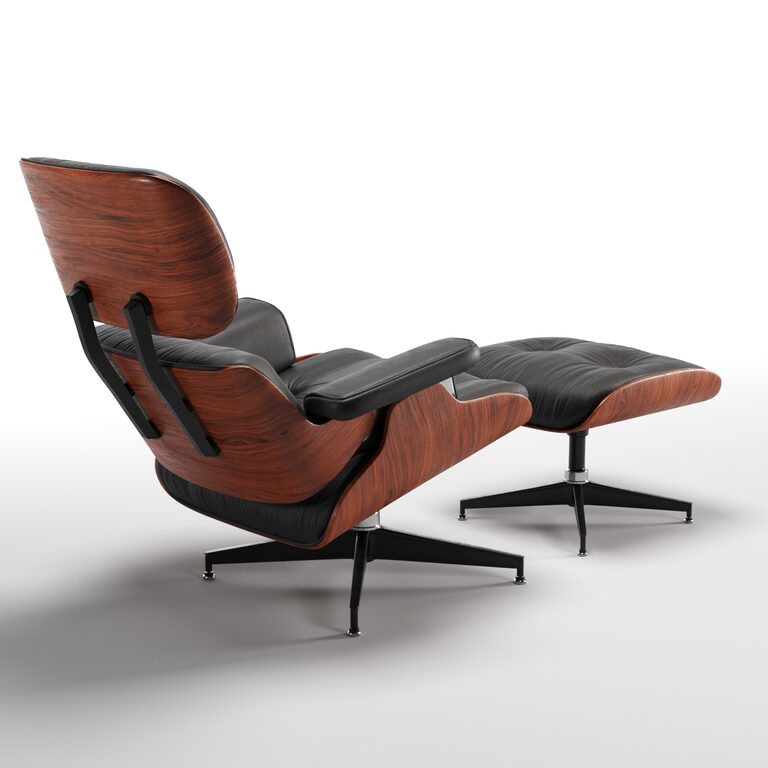 Eames Lounge Chair (35394) 3D model - Download 3D model Eames Lounge ...