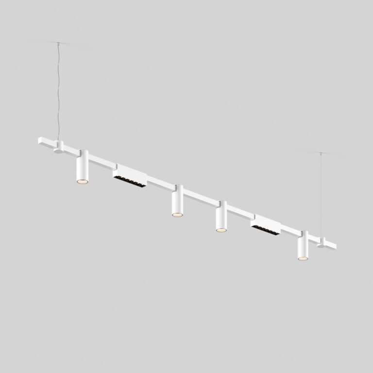 HOKASU PL10 Tube+LS Linear chandelier (354119) 3D model - Download 3D ...