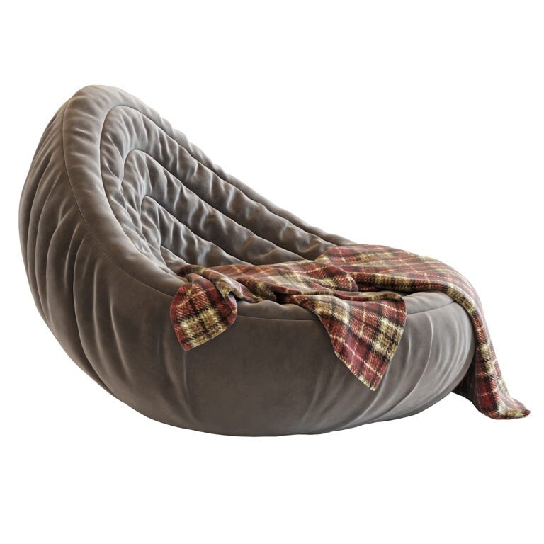 Bean Bag Chair N9 (354215) 3D model - Download 3D model Bean Bag Chair ...