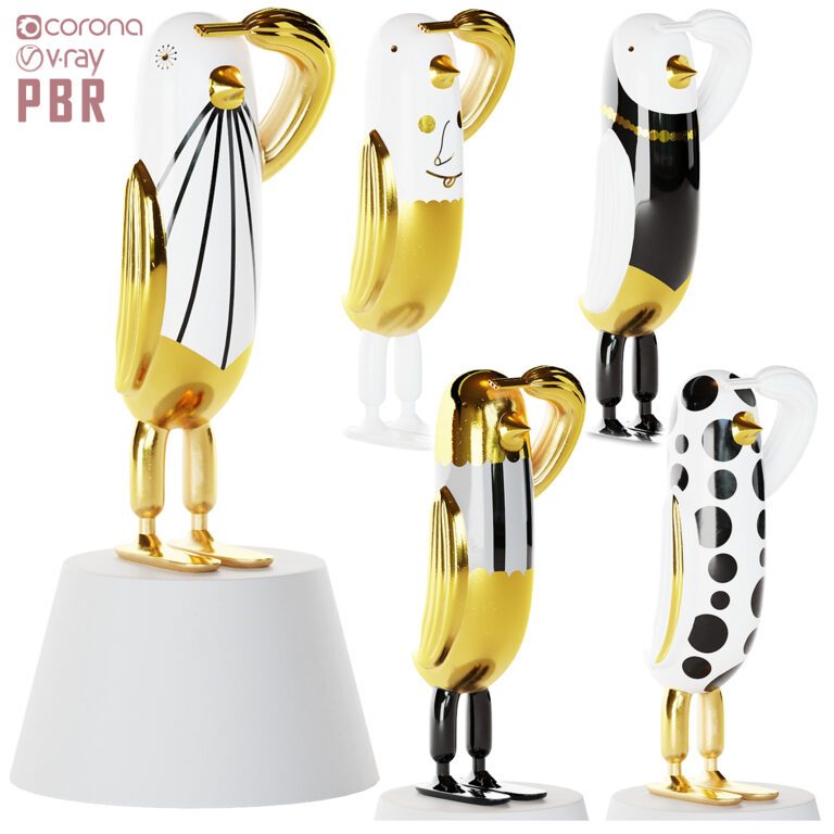 Hope Bird Bosa collection- PBR 4k (354269) 3D model - Download 3D model ...