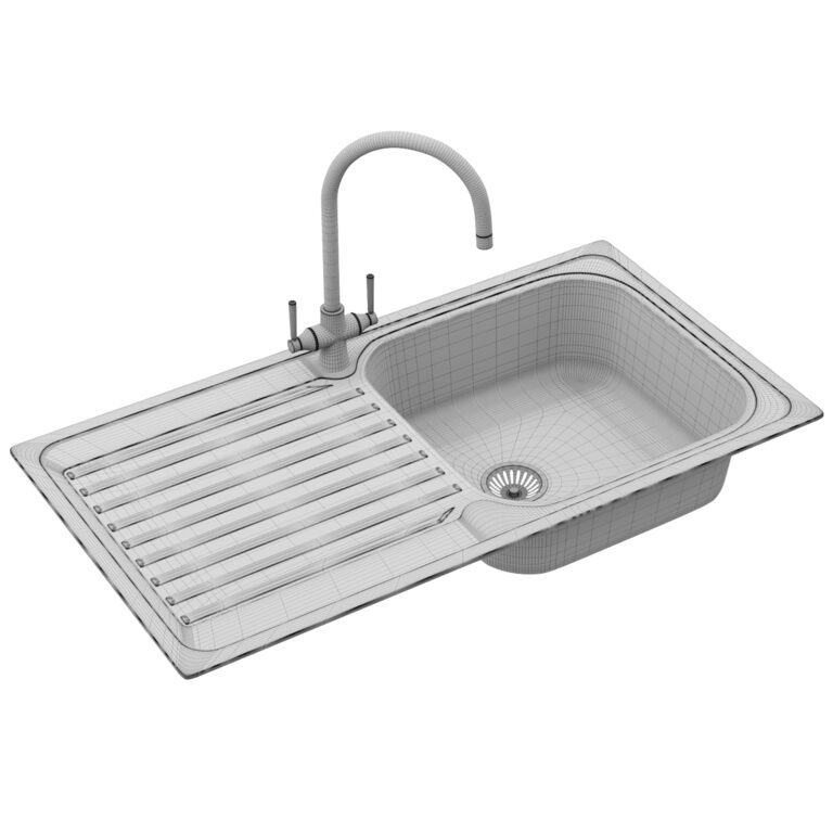 RANGEMASTER SEDONA kitchen sink (354422) 3D model - Download 3D model ...