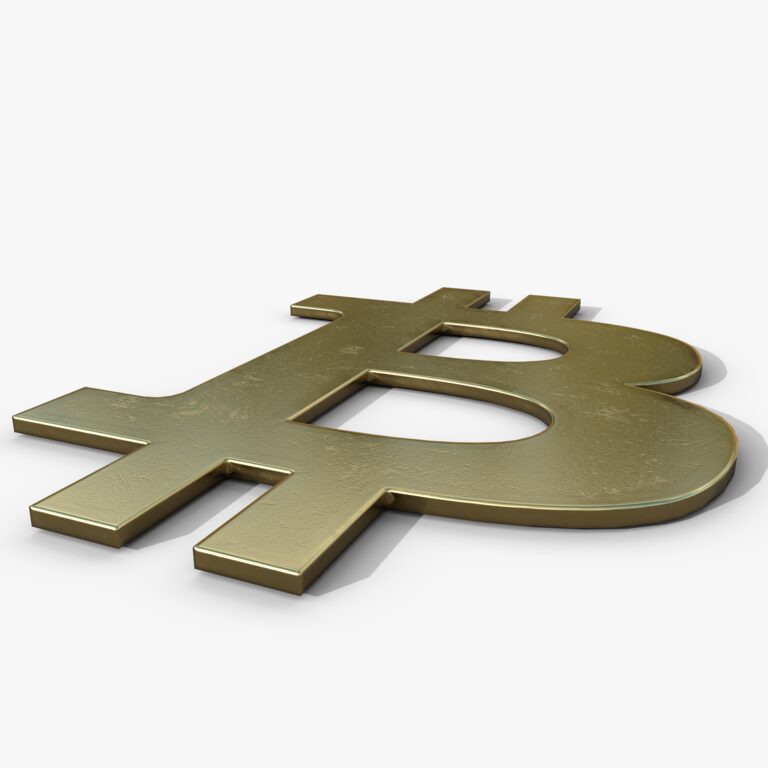 Bitcoin golden logo (354435) 3D model - Download 3D model Bitcoin ...