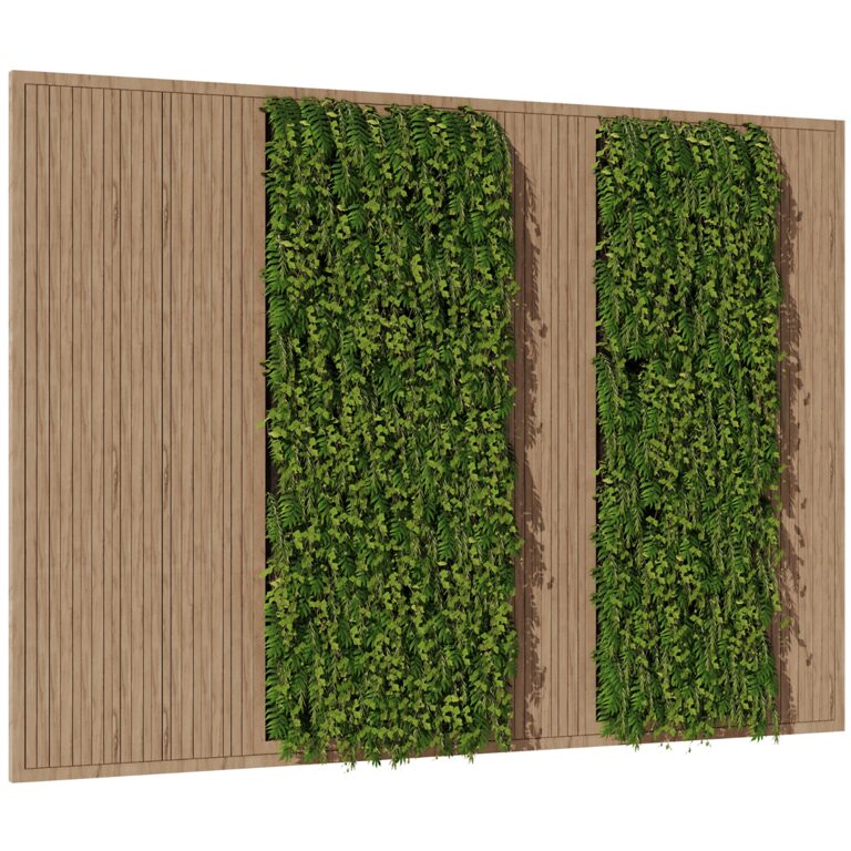 Green Wall - Vertical Garden Set 2 (354604) 3D model - Download 3D ...