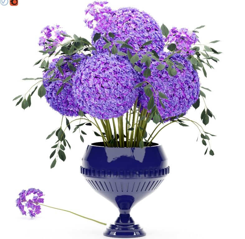 Flower bouquet set 01 (354609) 3D model - Download 3D model Flower ...