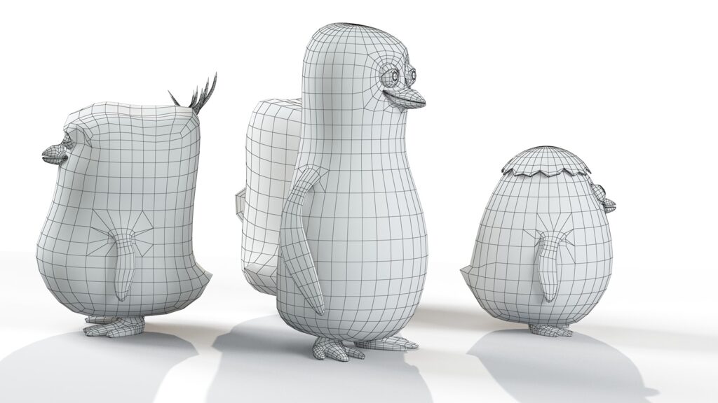 Penguins of Madagascar (354771) 3D model - Download 3D model Penguins ...