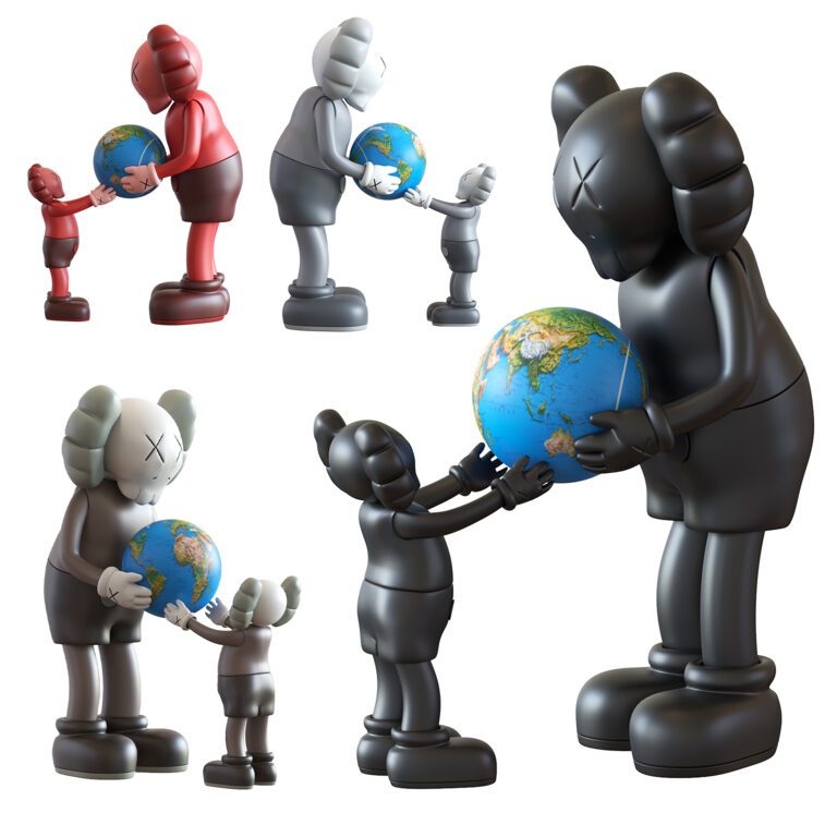 Kaws the Promise Vinyl Figure Set (354929) 3D model - Download 3D model ...