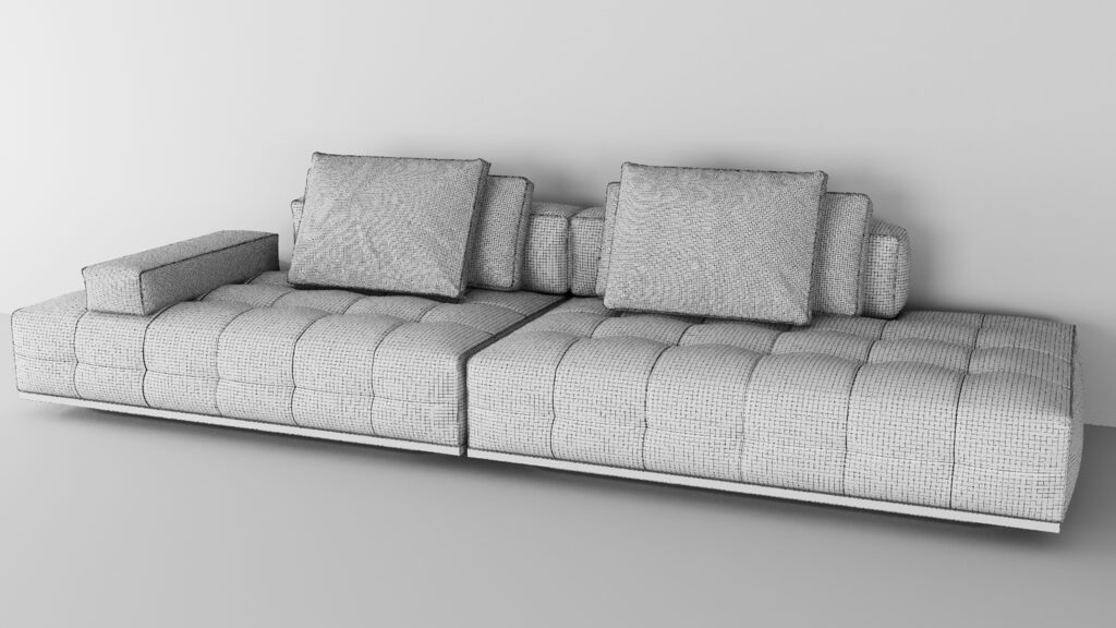 Line Sofa (354967) 3D model - Download 3D model Line Sofa (354967 ...