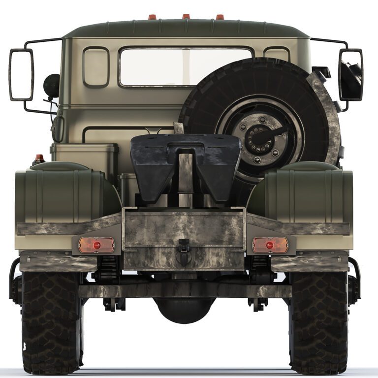 Truck tractor Ural 4420 1978 (355630) 3D model - Download 3D model ...