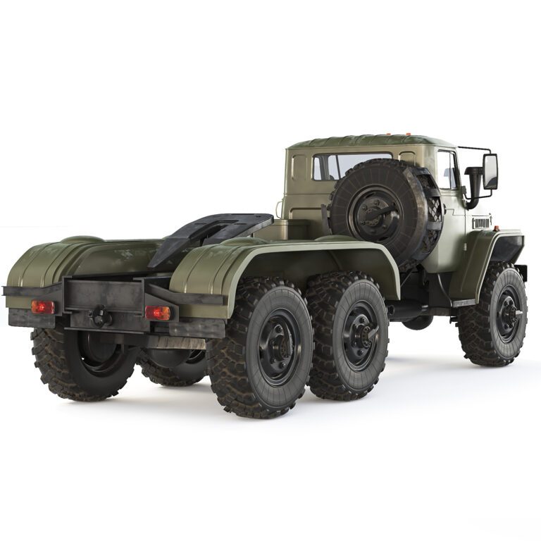 Truck tractor Ural 4420 1978 (355630) 3D model - Download 3D model ...